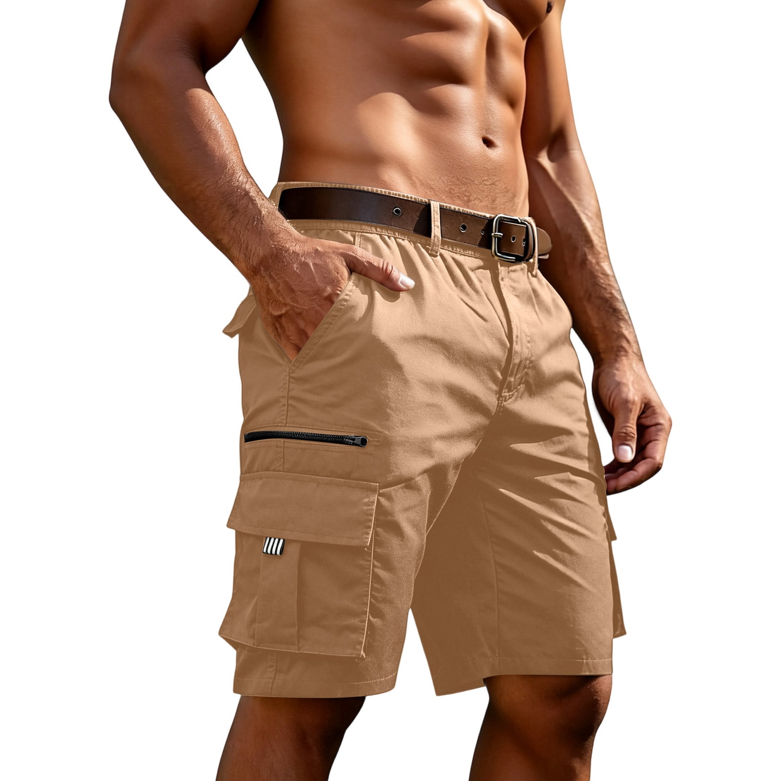 Cargo Shorts Men Summer Casual Pocket Shorts Men Joggers Overall Short ...