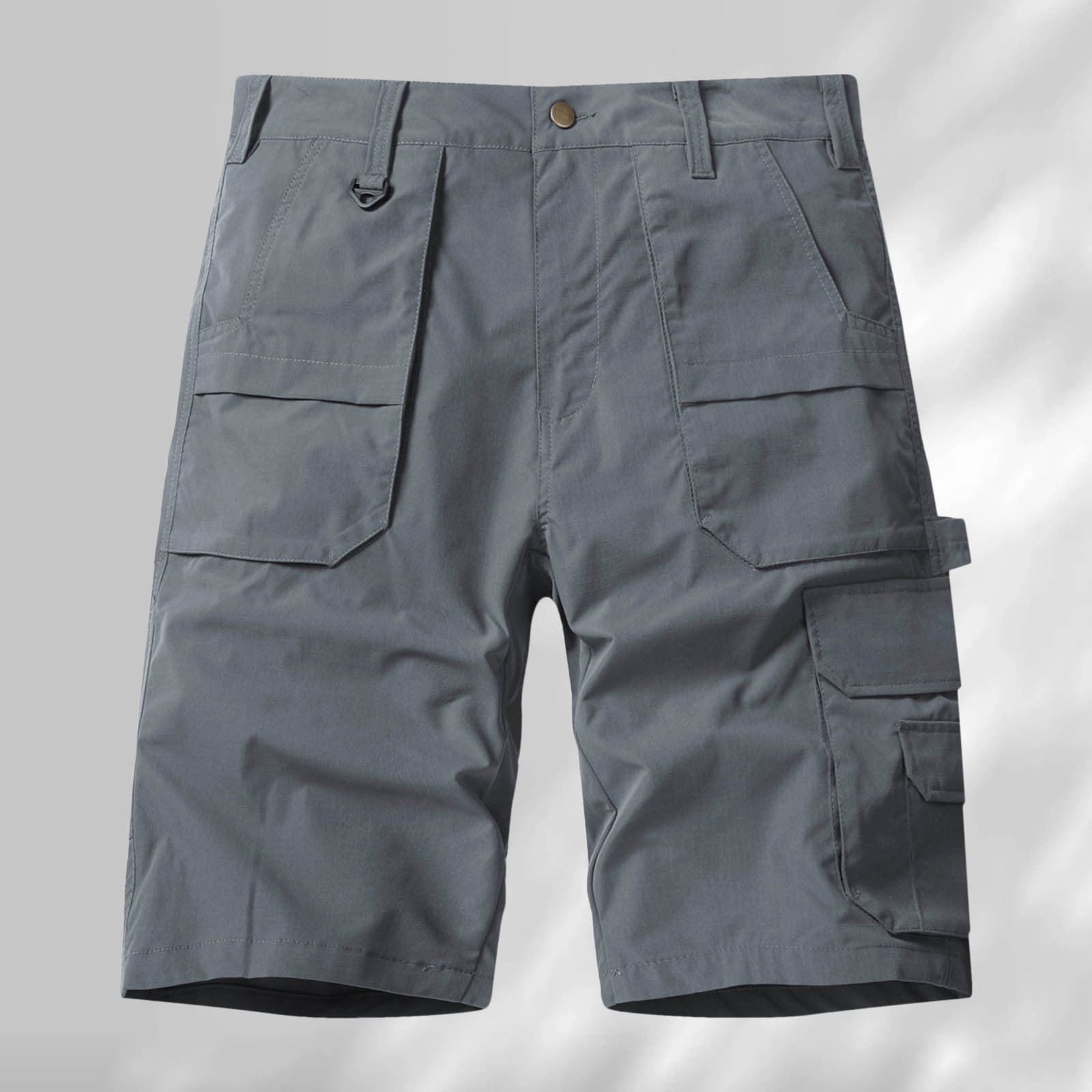 Cargo Shorts Mens Jogger with Pockets Hiking Clothes Comfy Men's Summer ...