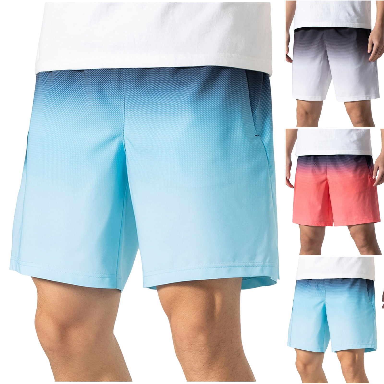 Cargo Shorts for Men Casual Sports Bermuda Fashion Surfing Beach Casual ...