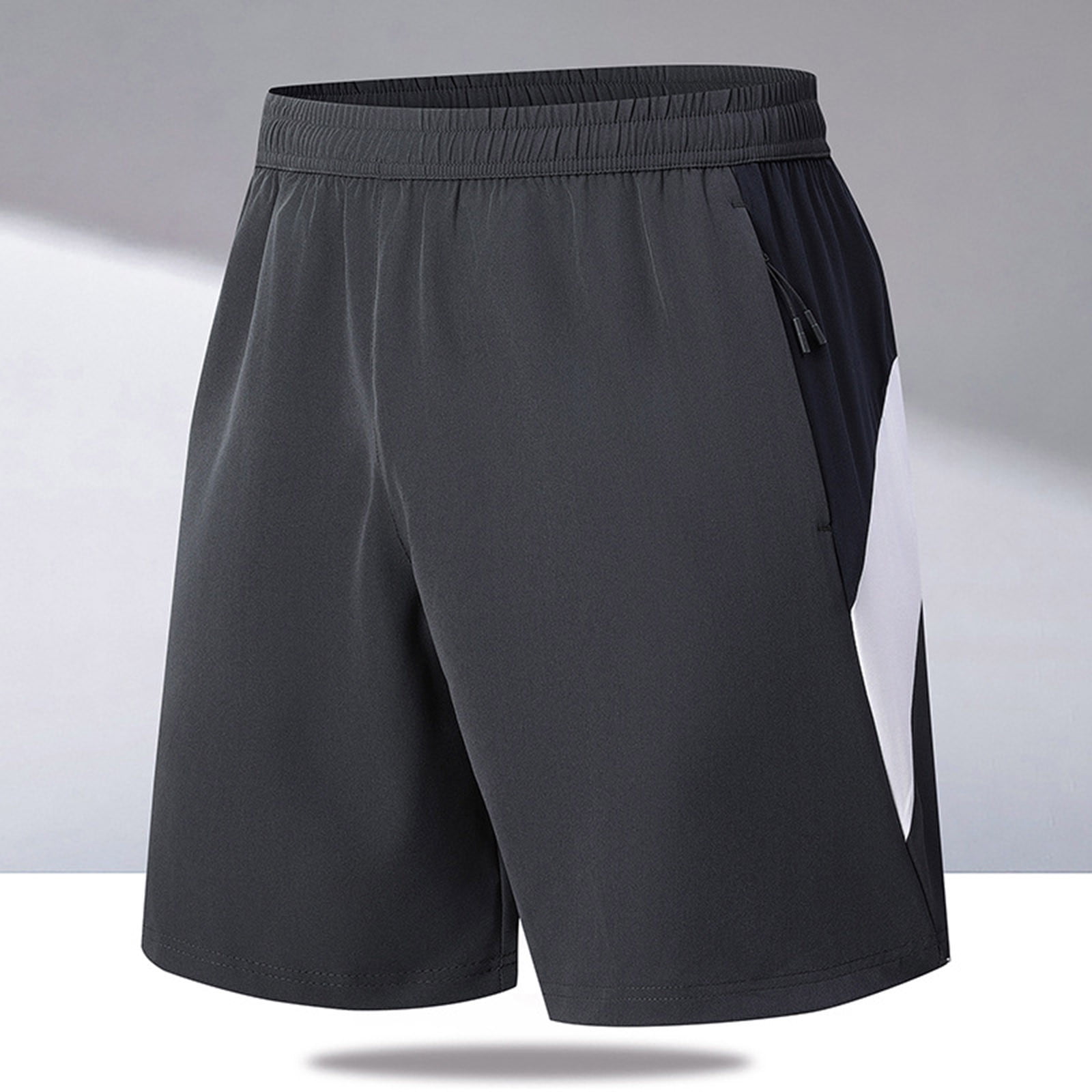 Cargo Shorts for Men Plus Size Sports Solid Color Shorts Outdoor Casual ...