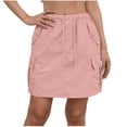 Cargo Skirts for Women Mini High Waisted Skirts Quick Dry Summer ...