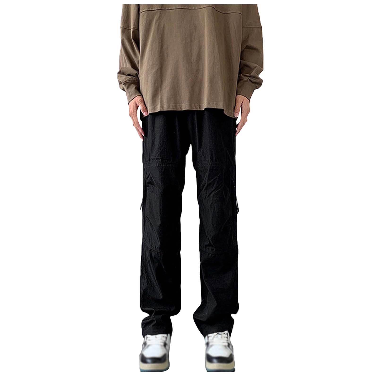 Cargo Sweatpants for Men Men's Summer Thin Breathable Quick Dry ...