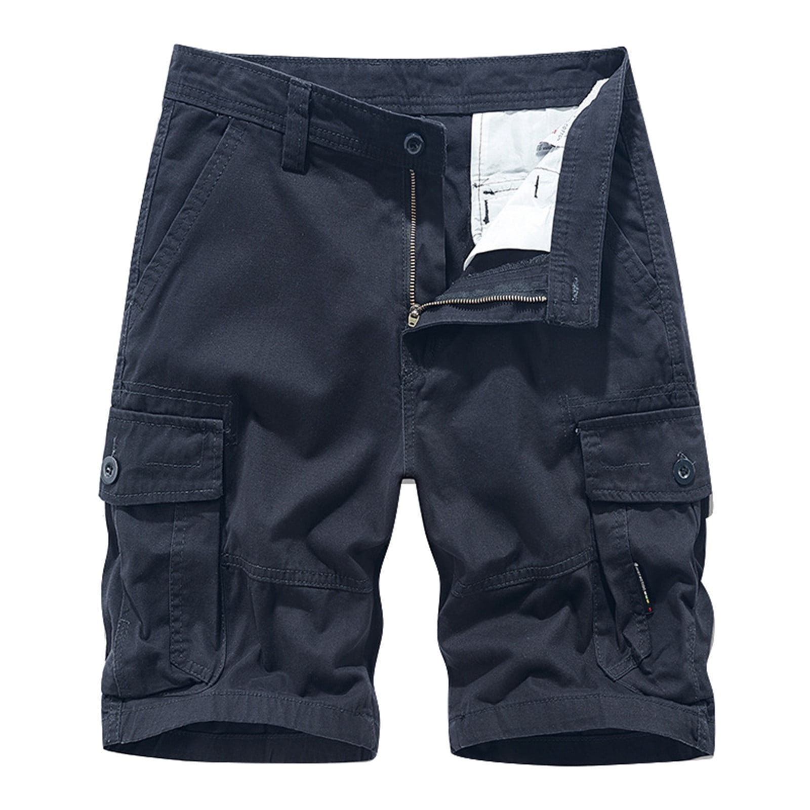 Cargo Sweatpants for Men Men's Summer Thin Breathable Solid Color ...