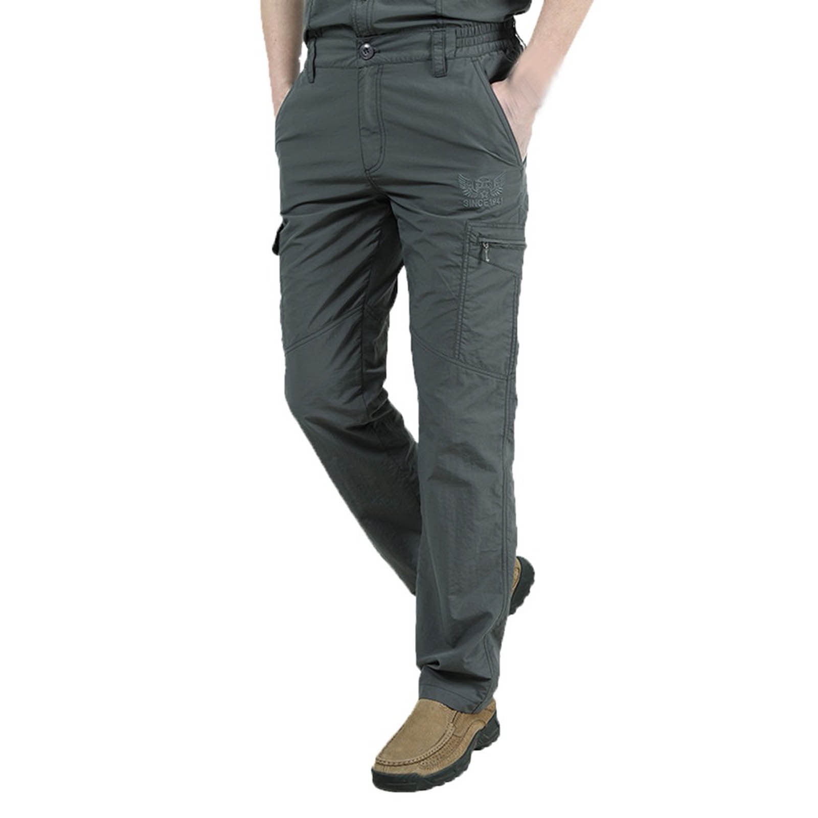 Cargo Tactical Pants for Men Hiking Work Military Army Pants with multi ...