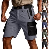 Cargo Tactical Shorts for Men Hiking Work Shorts Resistant Ripstop ...
