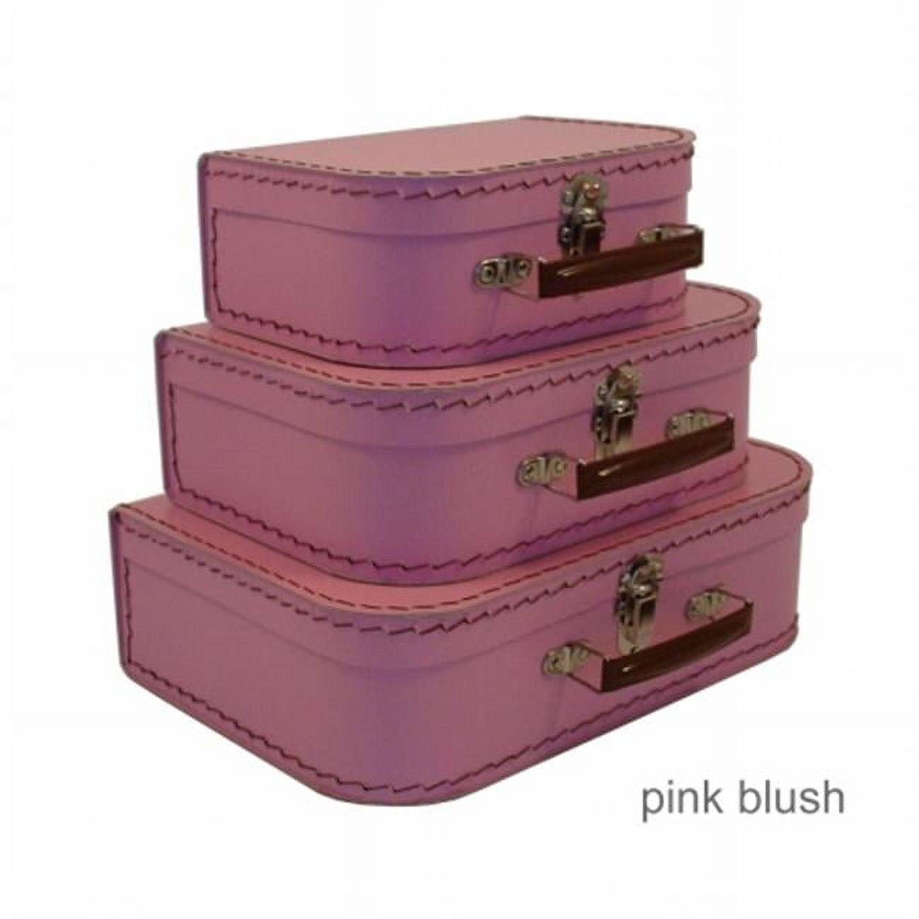 Cargo Vintage Travelers Mini Suitcases, Set of 3, Pink Blush - Walmart.com
