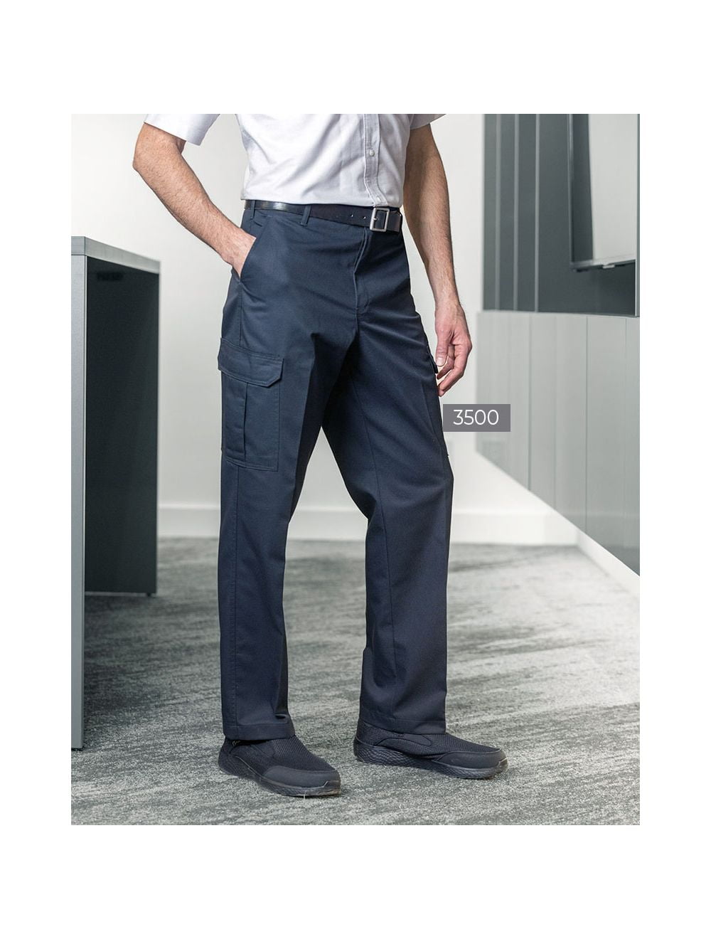 Cargo Work Pants Poly/Cotton Twill Cargo Pockets with Velcro Closures ...