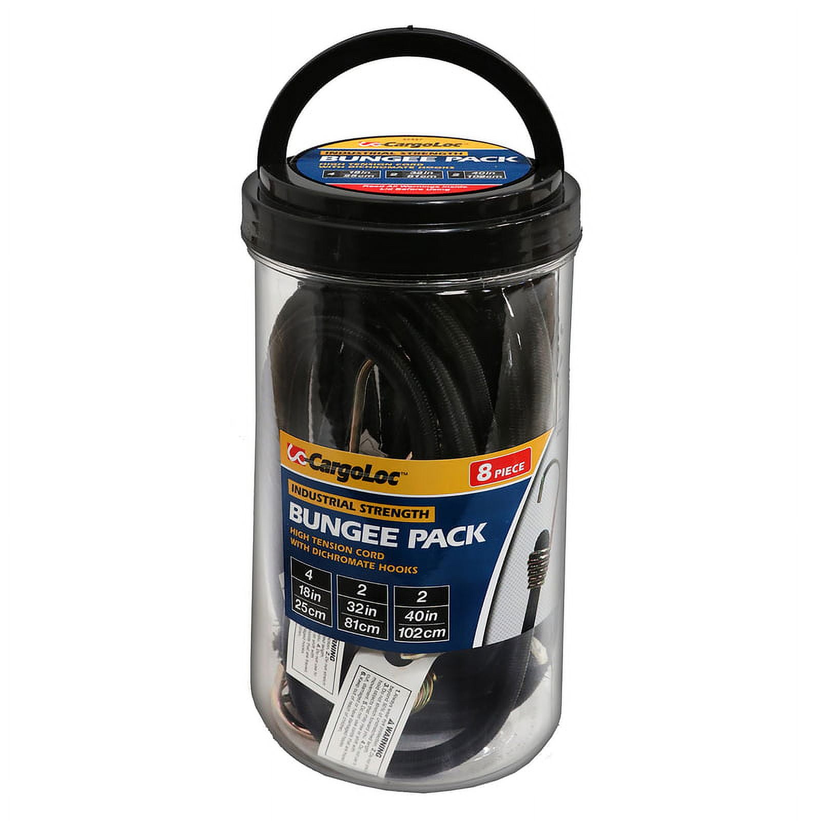 CargoLoc Industrial Bungee Cords 32447 8 Pc. Assortment - Dichromate ...