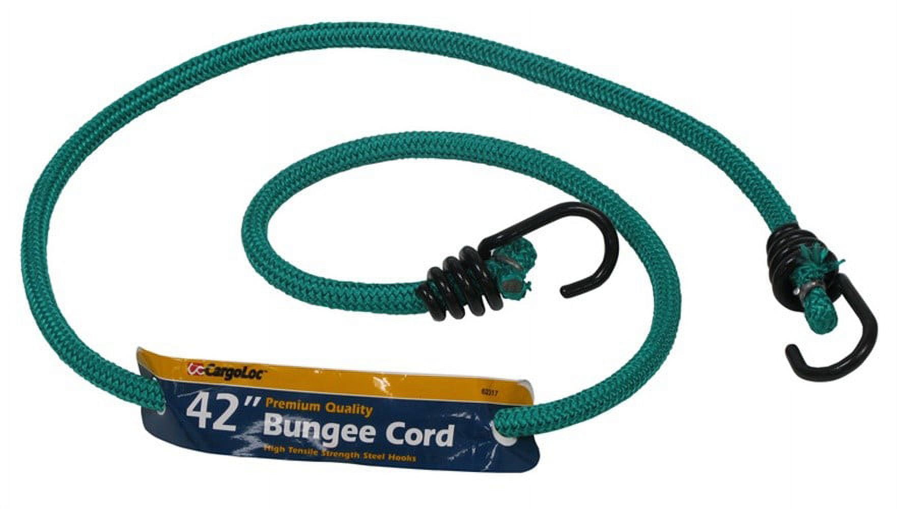 Cargoloc 62317 42 in. x 8 mm Premium Bungee Cord, Green - Walmart.com
