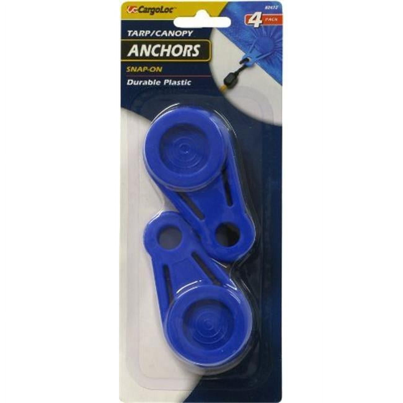 CargoLoc Tarp / Canopy Clips / Grommets 82472 4 Pc. Tarp Anchors - Snap ...