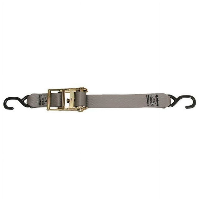 Cargobuckle Ratchet Strap with S-Hooks 2" x 15' 2500 lb #F13758 ...