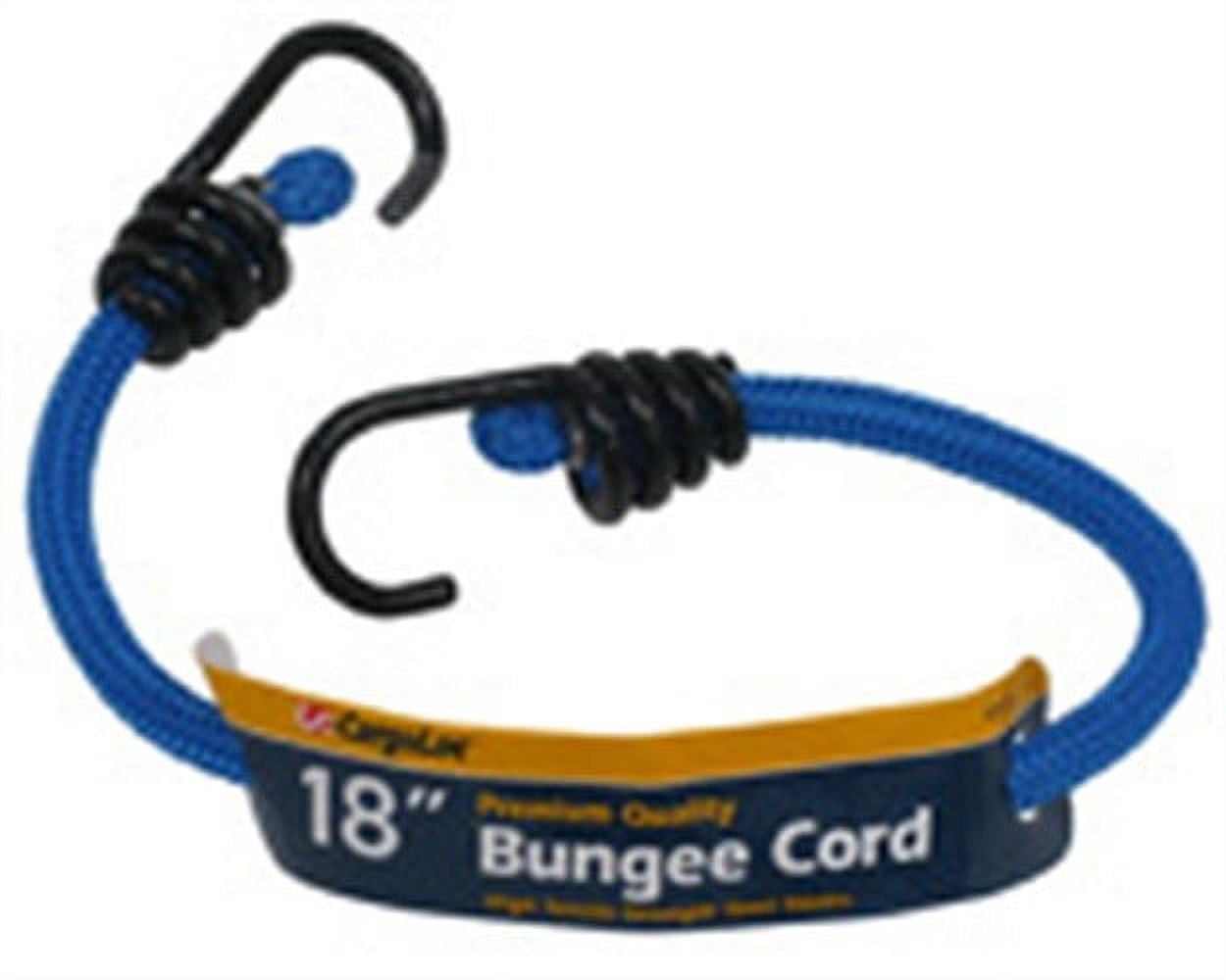 Cargoloc 62313 18 in. x 8 mm Premium Bungee Cord, Blue - Walmart.com