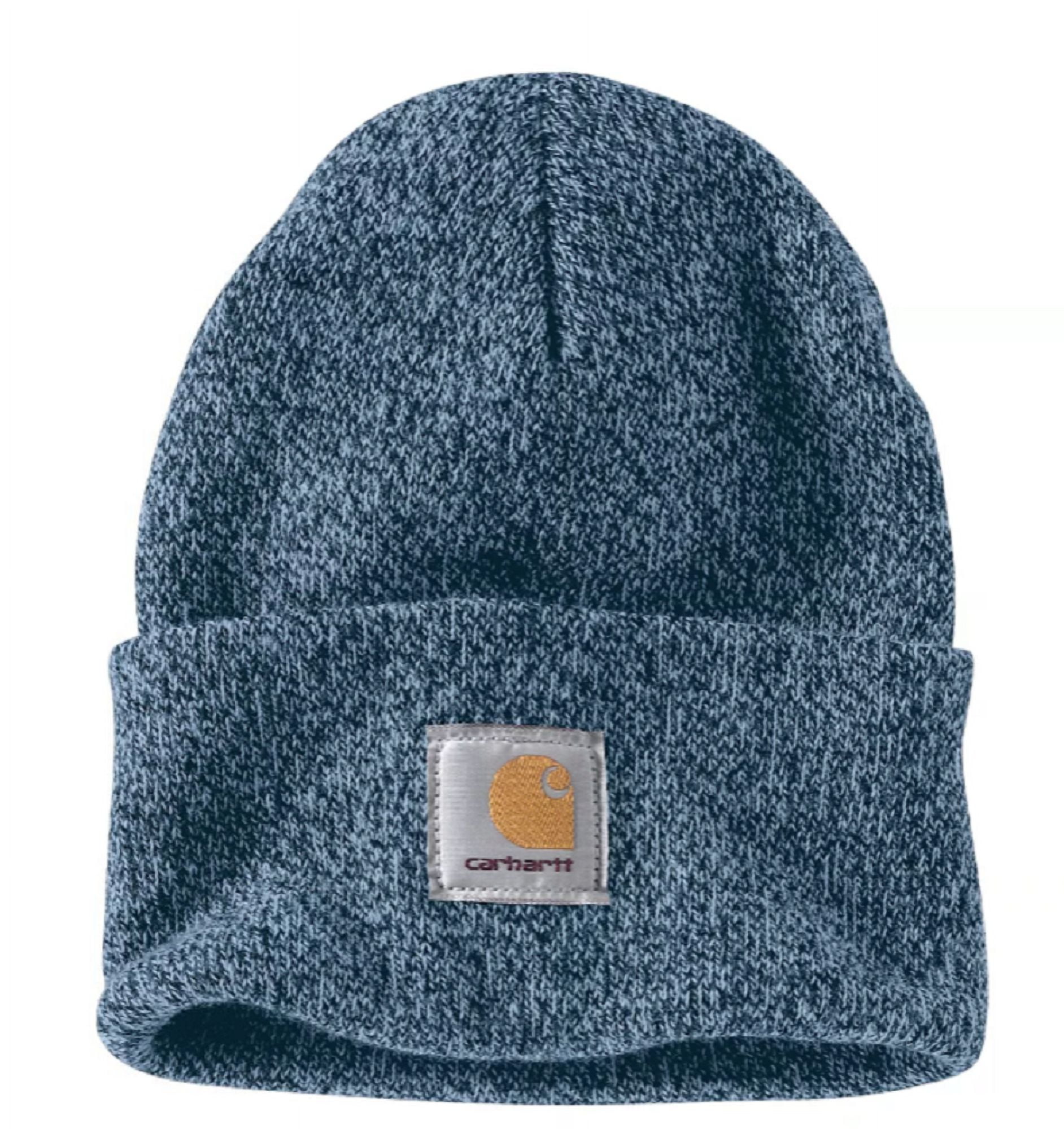 Carhartt Men's Knit Cuffed Beanie, Heather Gray, One Size, Winter ...