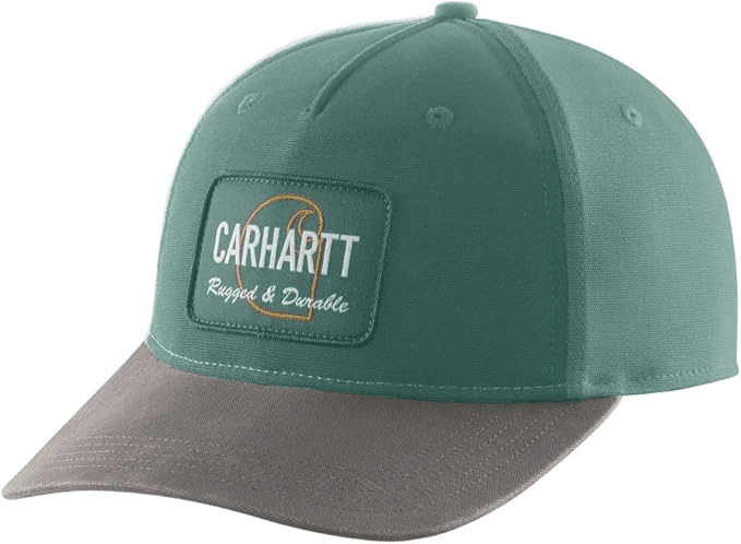 Carhartt Men's Canvas Rugged Patch Cap - Walmart.com