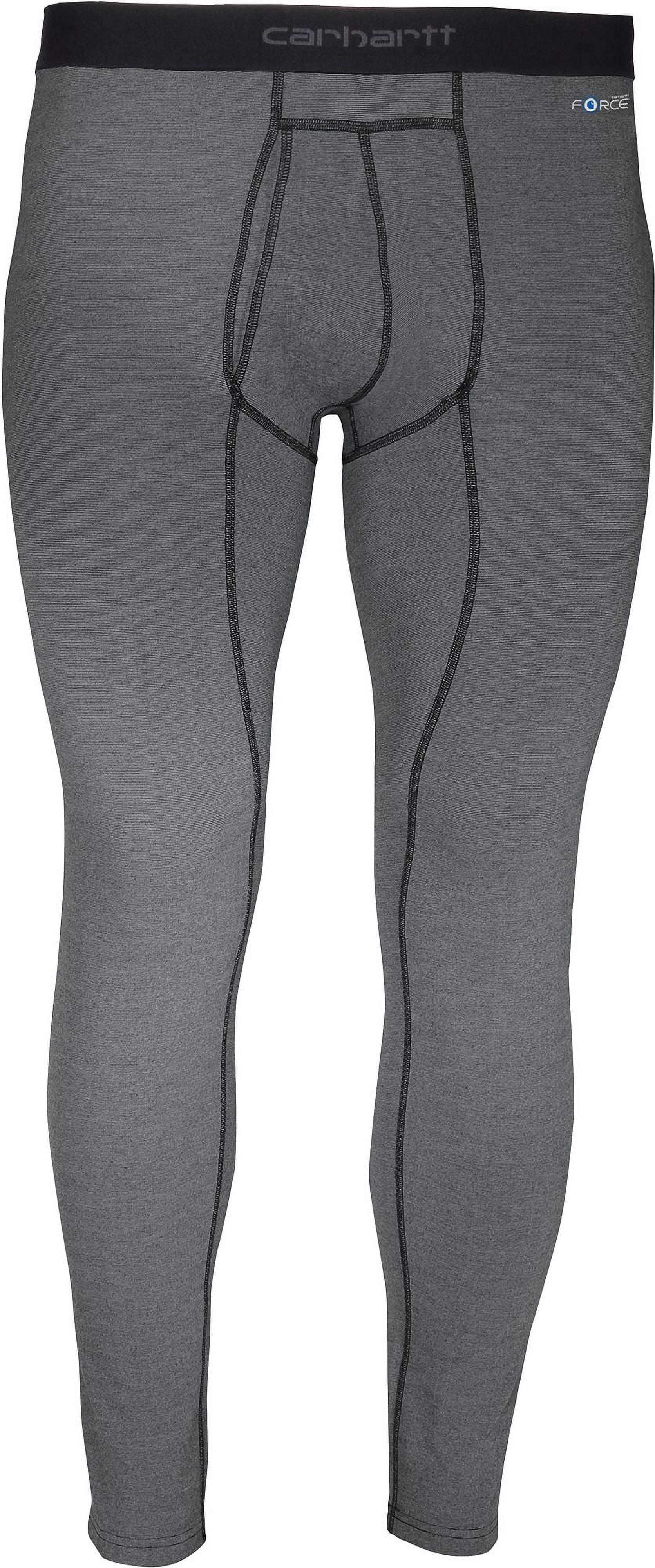 Carhartt Men's Force Heavyweight Base Layer Bottoms (Shadow Heather ...
