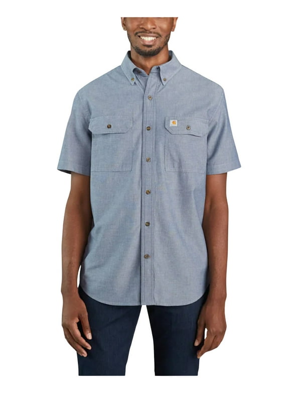 Mens Chambray Work Shirt