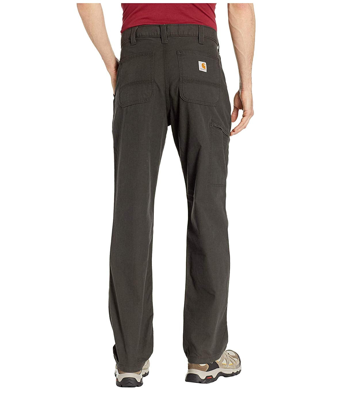 Carhartt Men's Peat Rugged Flex Rigby Dungaree Work Pants Loden 42W x ...