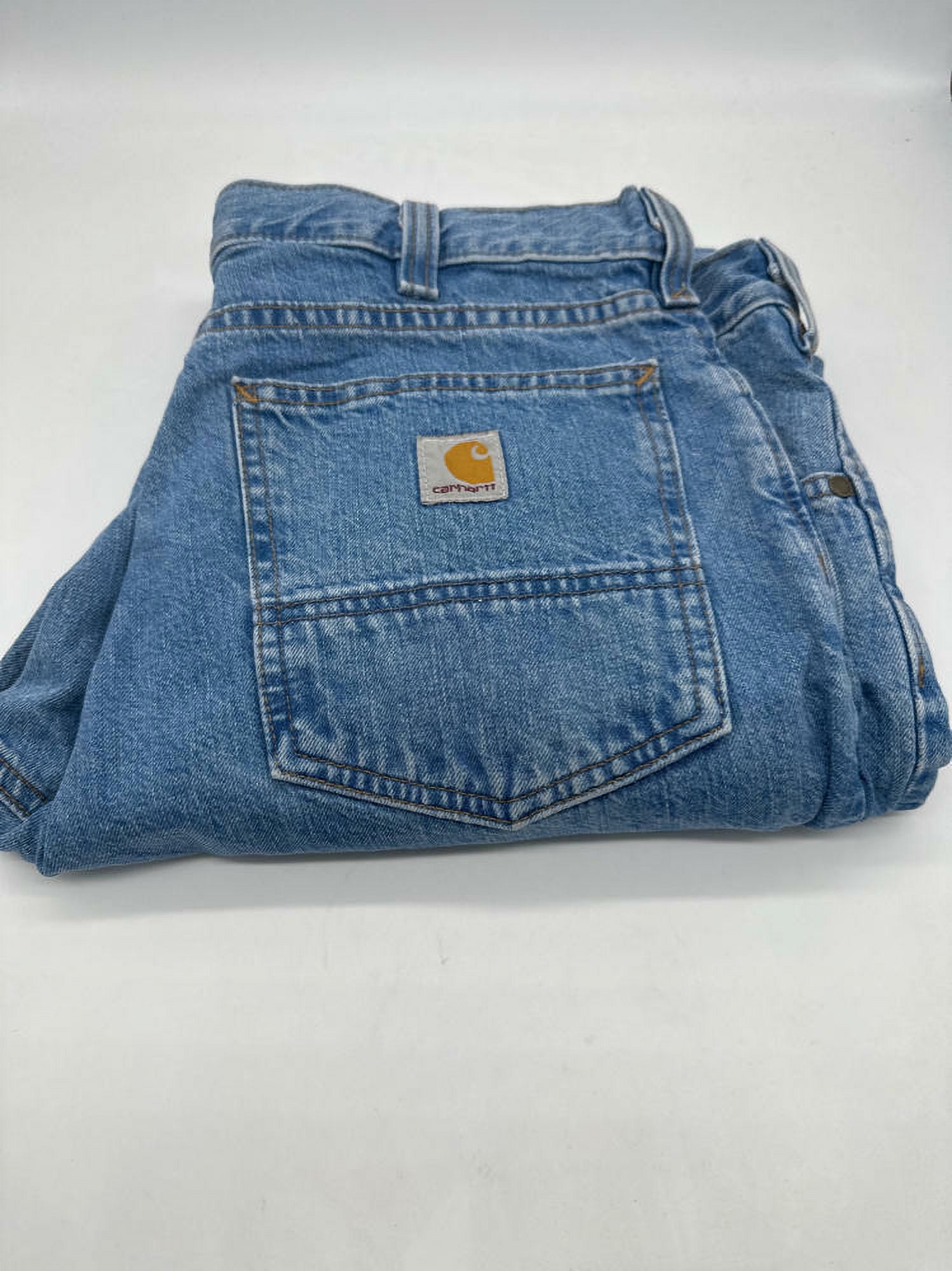 Carhartt Men's Relaxed Fit 5-Pocket Jean, Cove, 36W x 30L - Walmart.com