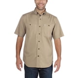 Carhartt Men's Rugged Flex Rigby SS Work Shirt - Walmart.com