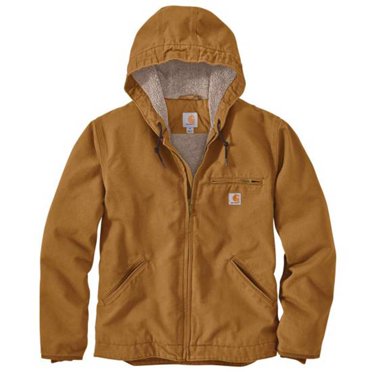 Carhartt Men's J131 Thermal Lined Hooded Duck Active Jacket - Walmart.com
