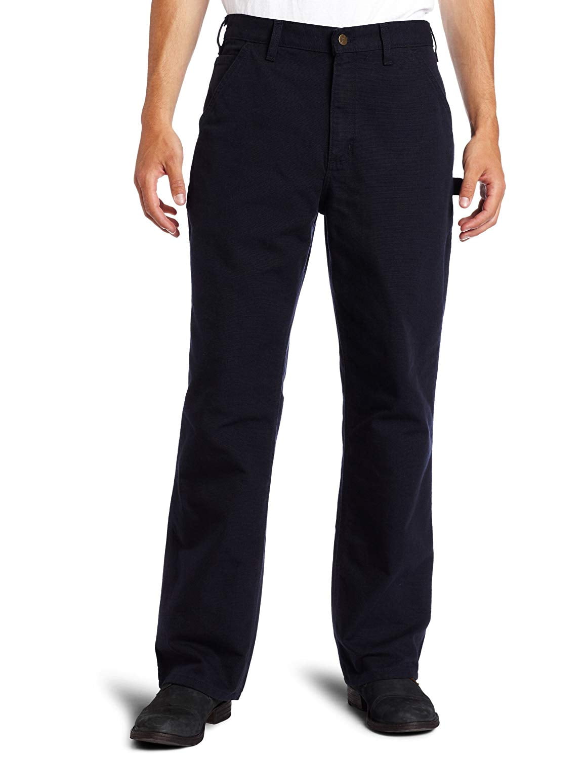 Carhartt Men's Washed-Duck Work Dungaree Pant - Walmart.com
