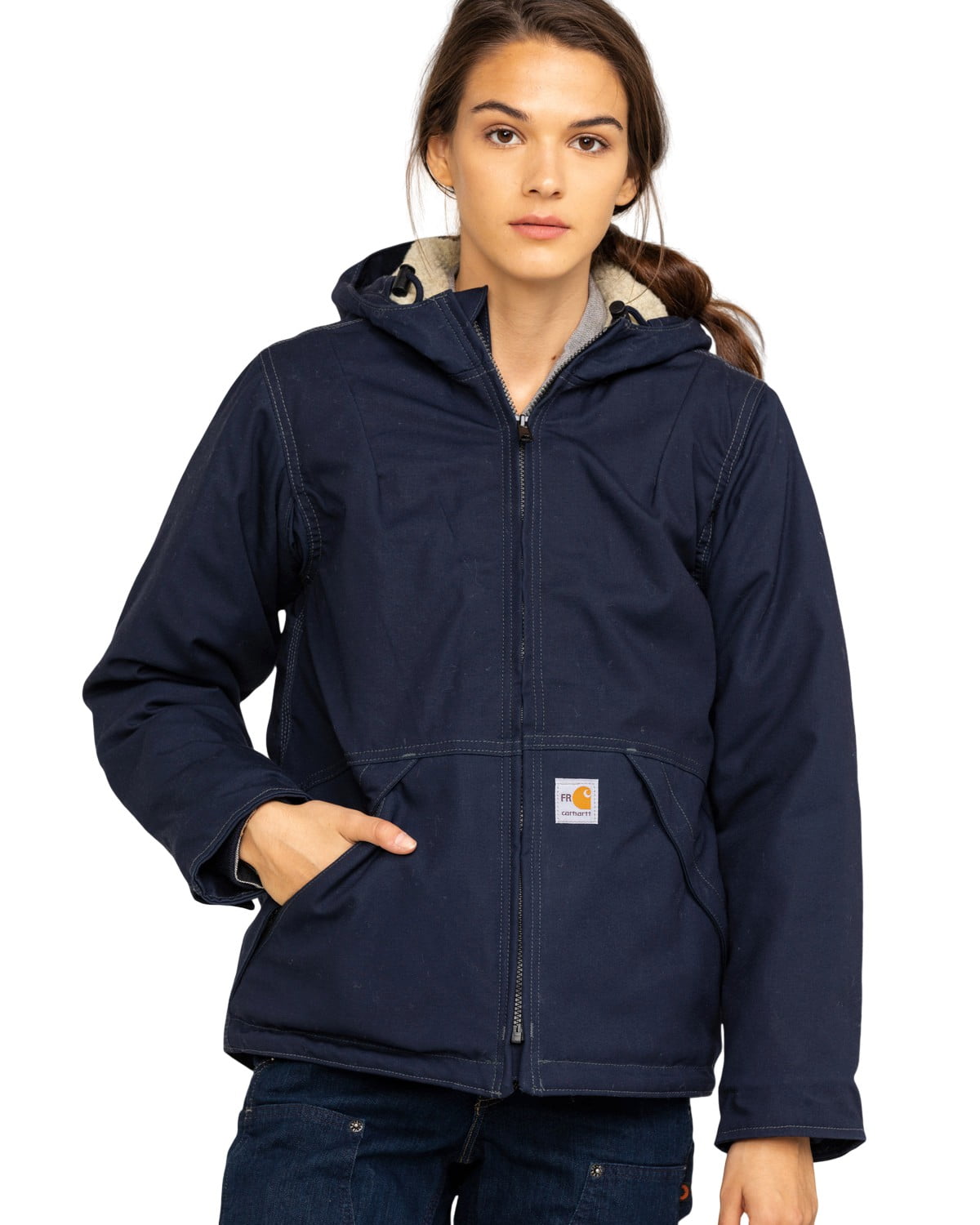 Carhartt Women's Flame Resistant Full Swing Quick Duck Jacket - Walmart.com