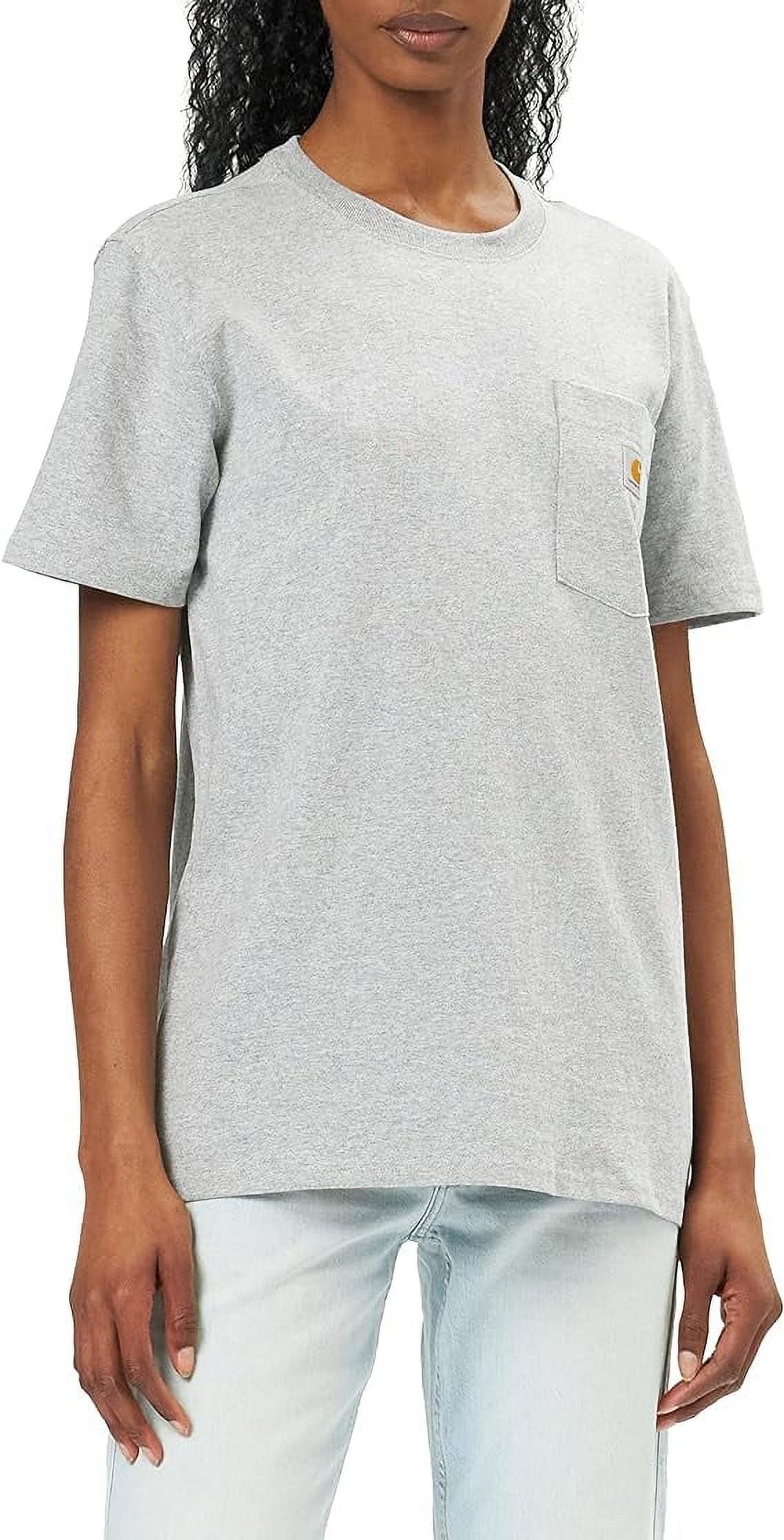 Carhartt Women's WK87 Workwear Pocket SS T-Shirt - Walmart.com