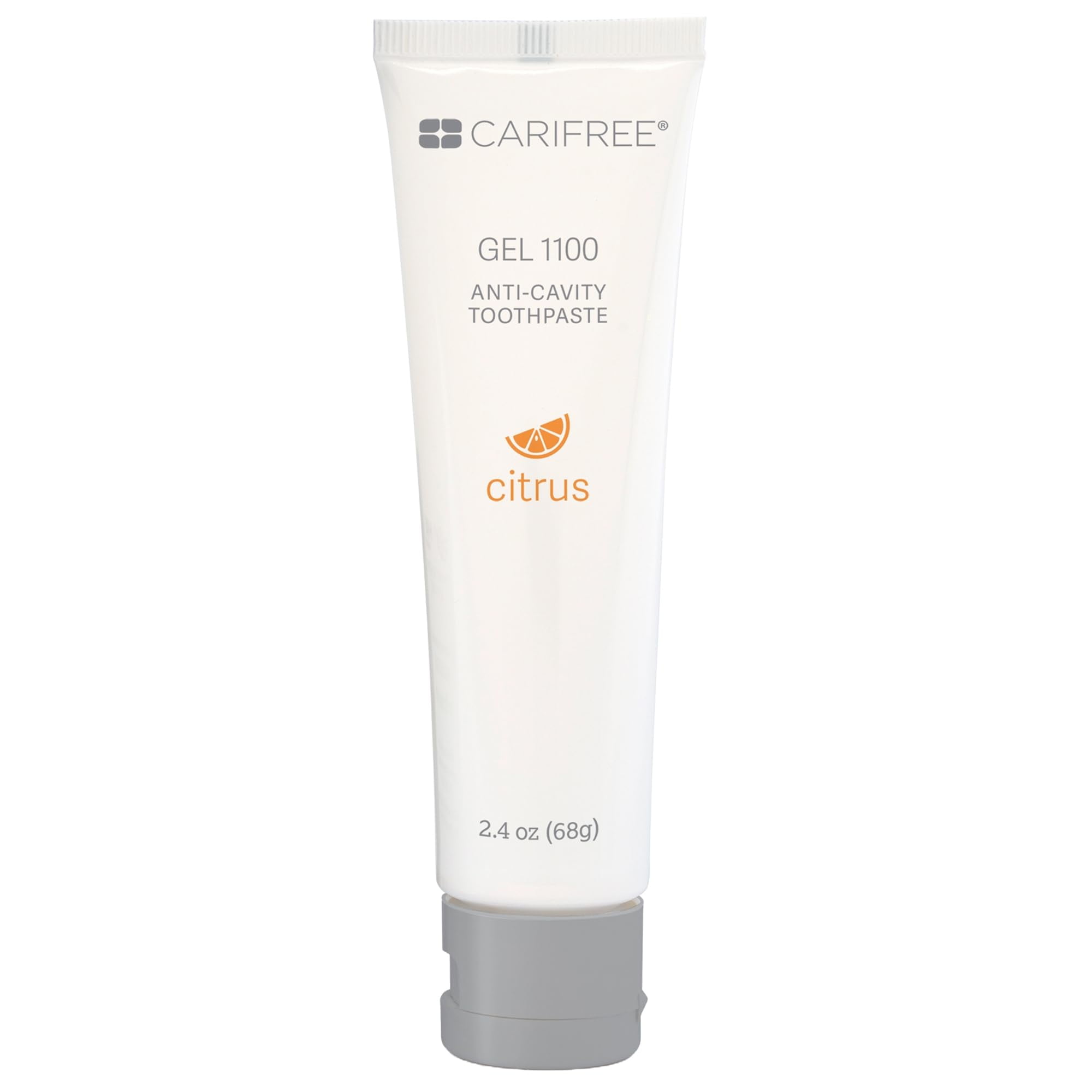 CariFree Gel 1100 (Citrus) Anti-Cavity Fluoride Toothpaste with Nano ...