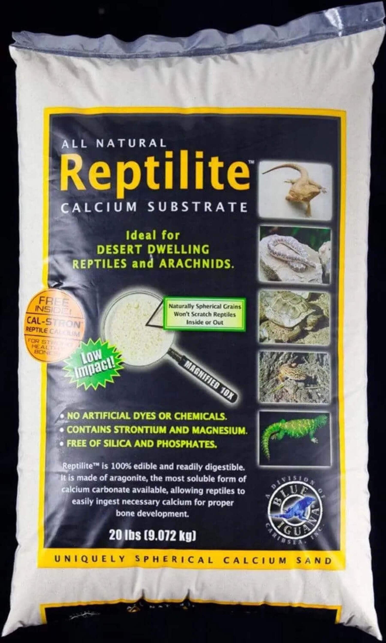 CaribSea All Natural Reptile Calcium Substrate - Walmart.com