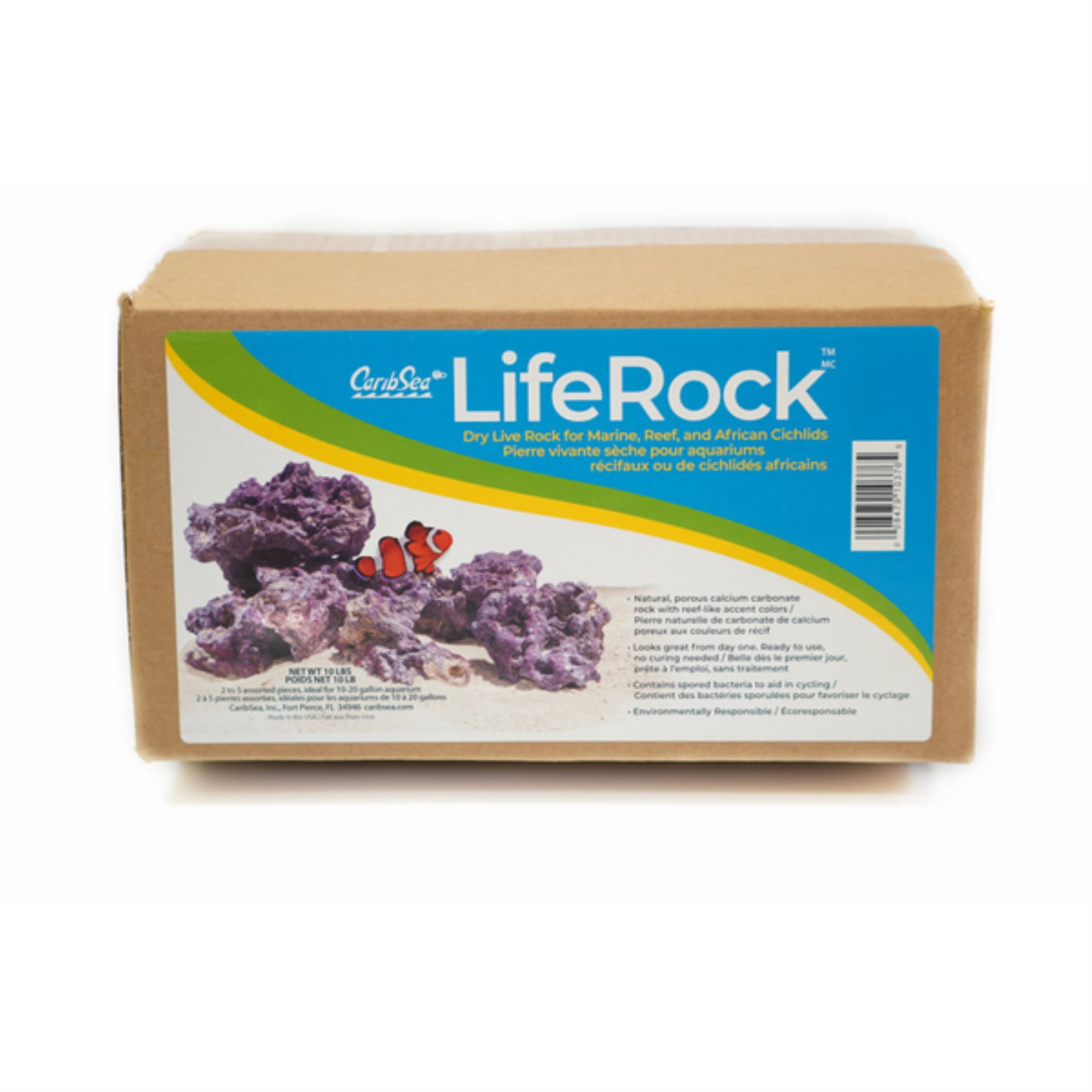 CaribSea LifeRock Original Rock - 10 lbs - Walmart.com