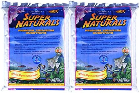 CaribSea Super Natural Moonlight Sand for Aquarium – 5 lb Each – Ideal ...