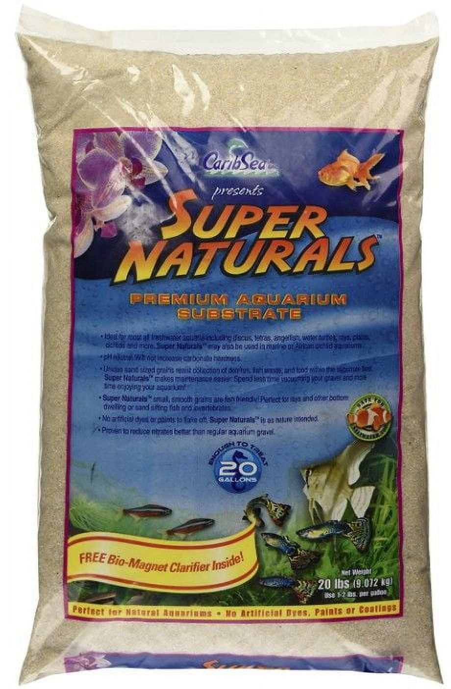 CaribSea Super Naturals Freshwater Substrate Crystal River [Aquarium ...