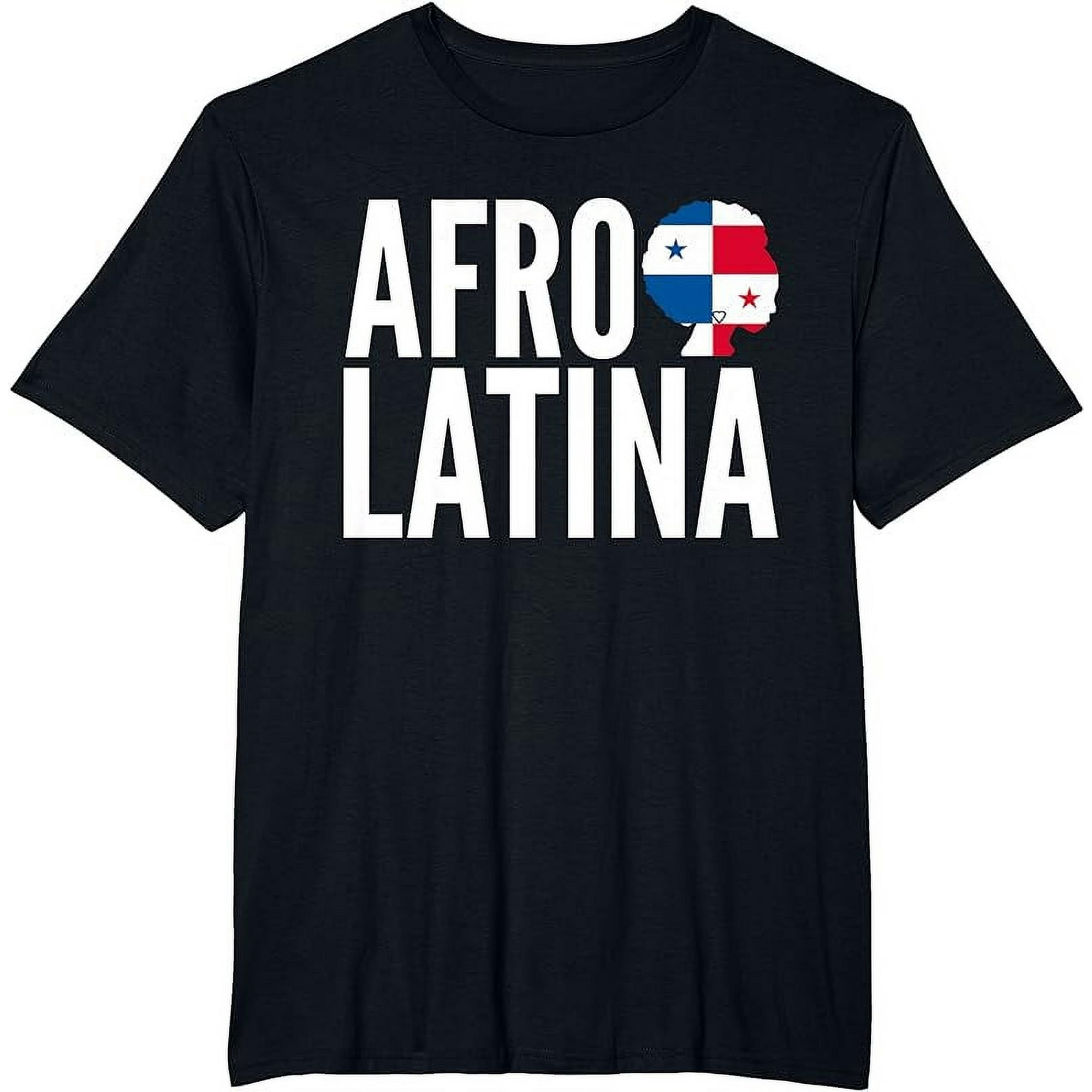 Caribbean Afro-Latina Panama Flag Panamanian Creole Pride T-Shirt ...