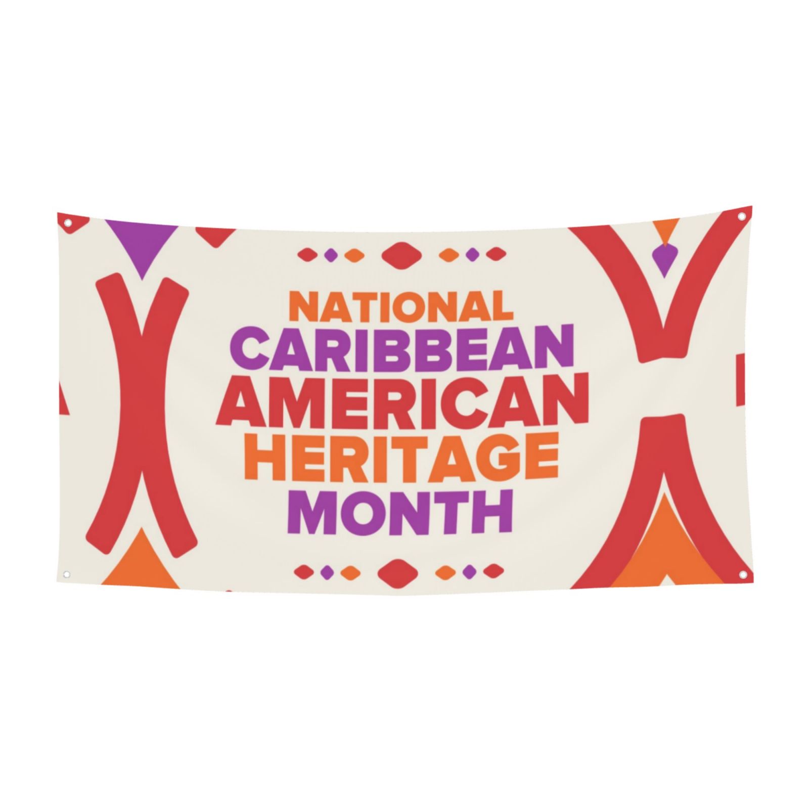 Caribbean Am-erican Heritage Month Banner Flag Photography Background ...