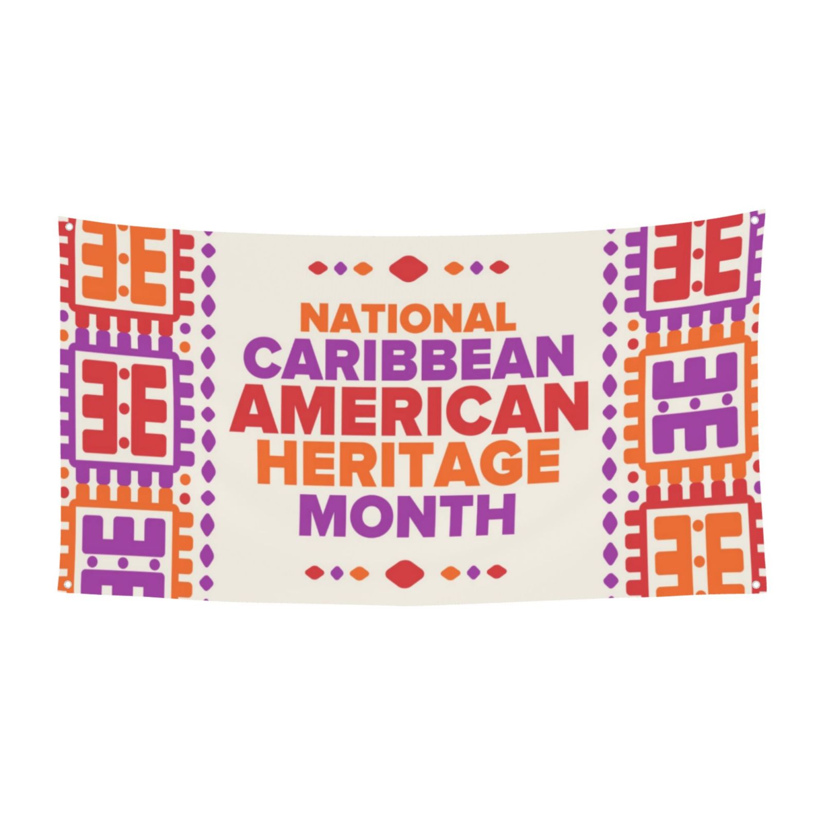Caribbean American Heritage Month Banner Backdrop Large Banner ...
