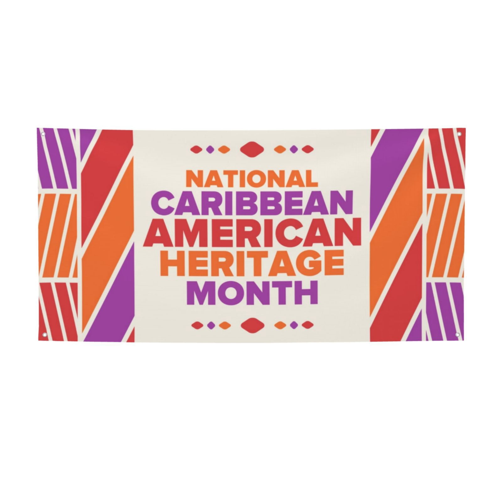 Caribbean American Heritage Month Banner Backdrop Porch Sign Small ...