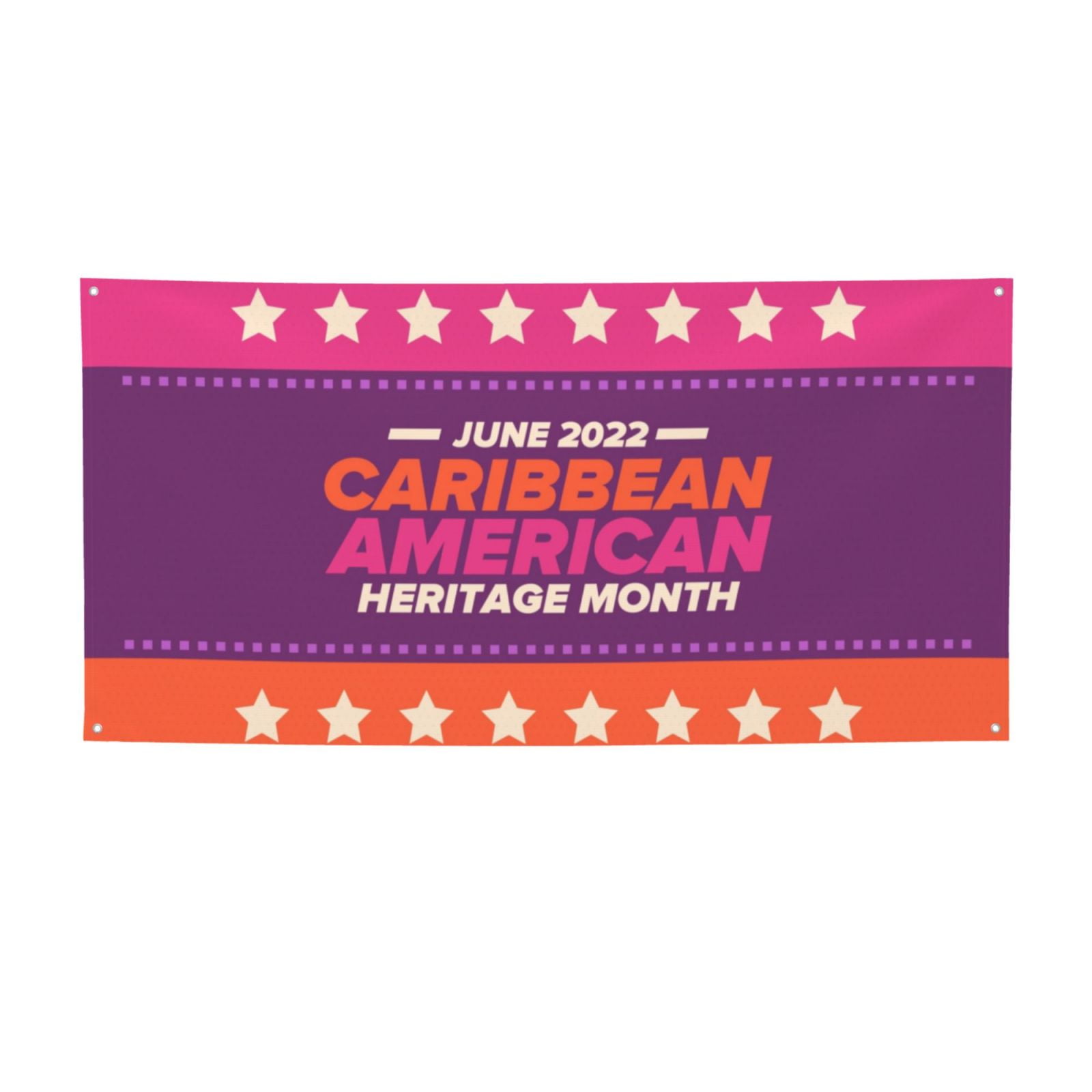 Caribbean American Heritage Month Banner Backdrop Porch Sign Small ...