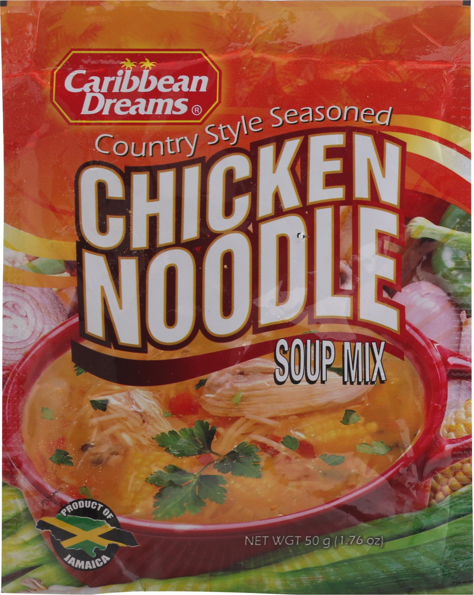 Caribbean Dreams Chicken Noodle Soup Mix, 1.76 oz - Walmart.com