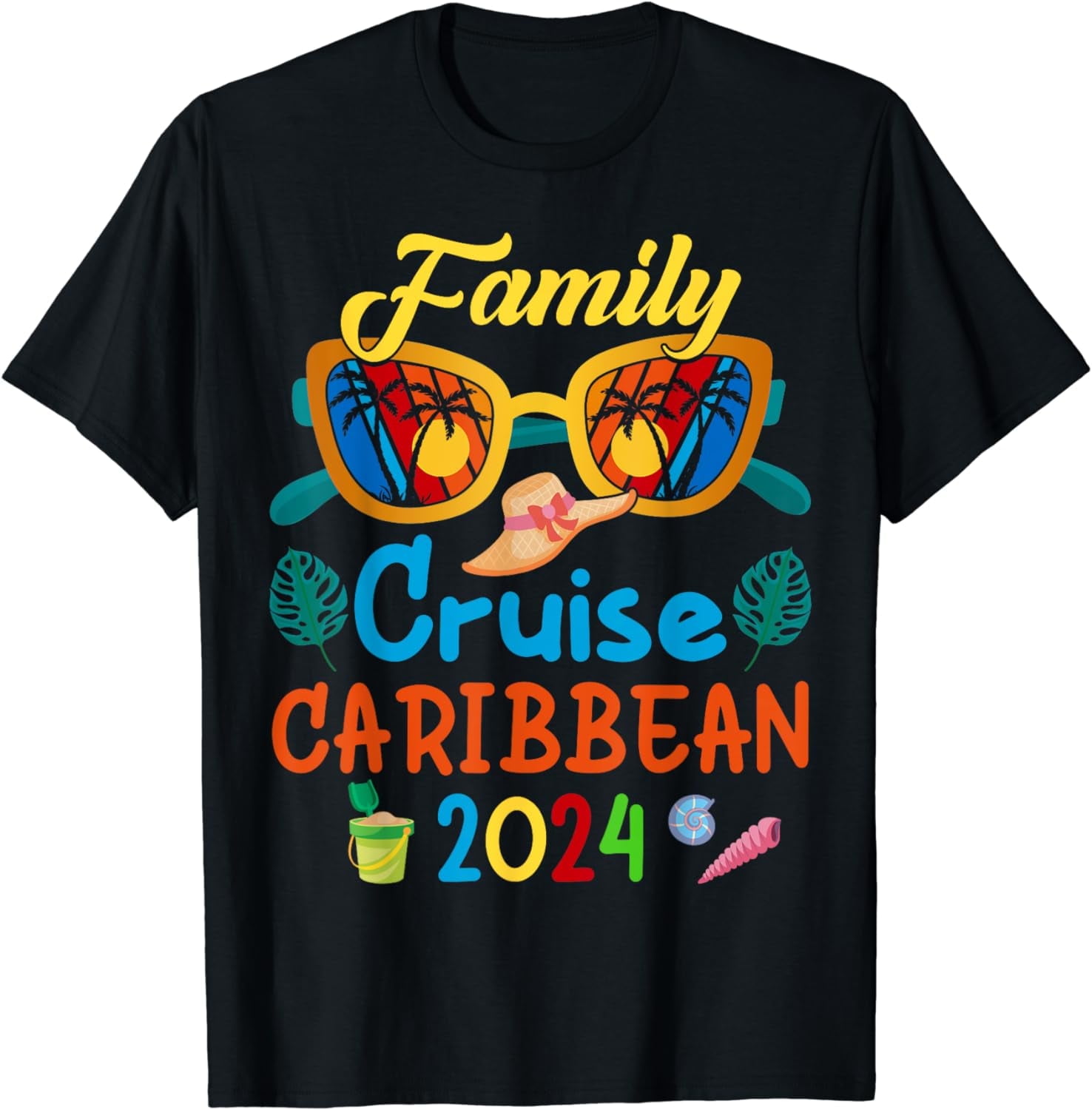 Caribbean Family Cruise Trip 2024 Reunion Vacation Holiday T-Shirt ...