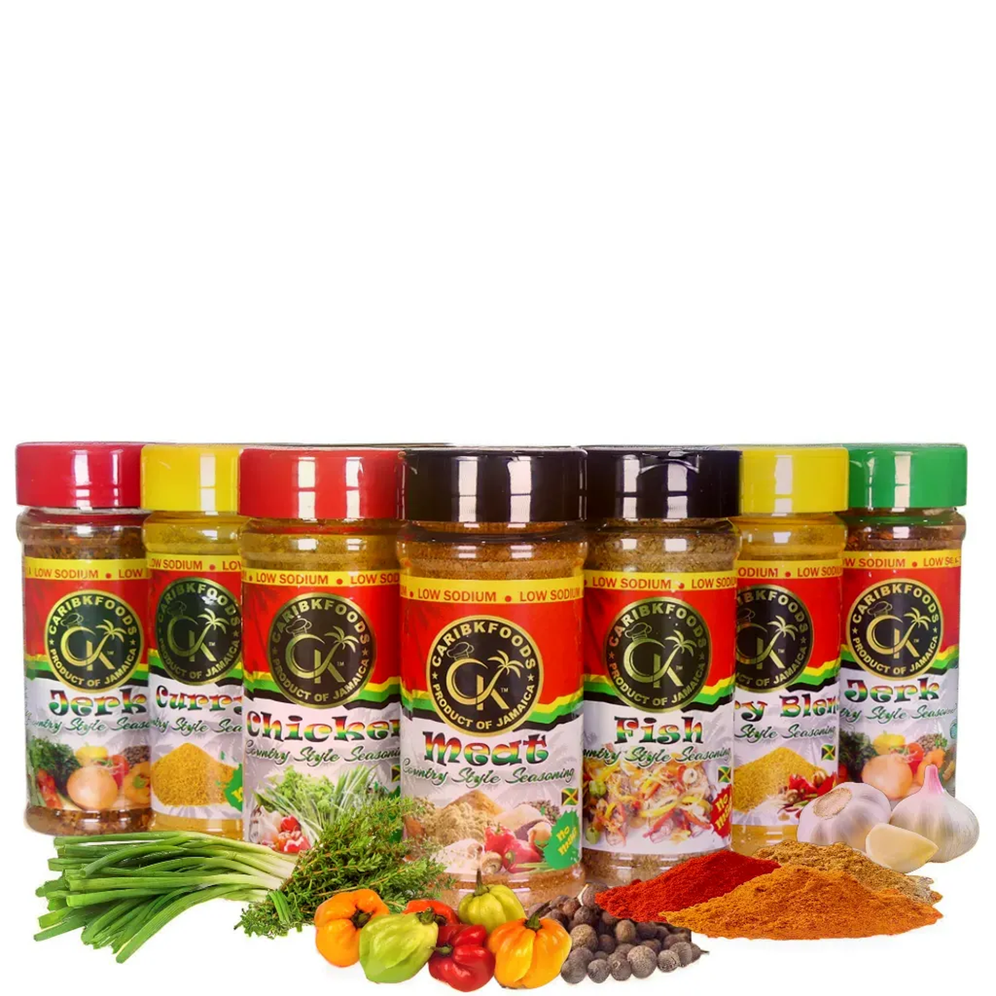 Caribbean Kitchen Seasonings Family Bundle - Meat Seasoning, Chicken ...
