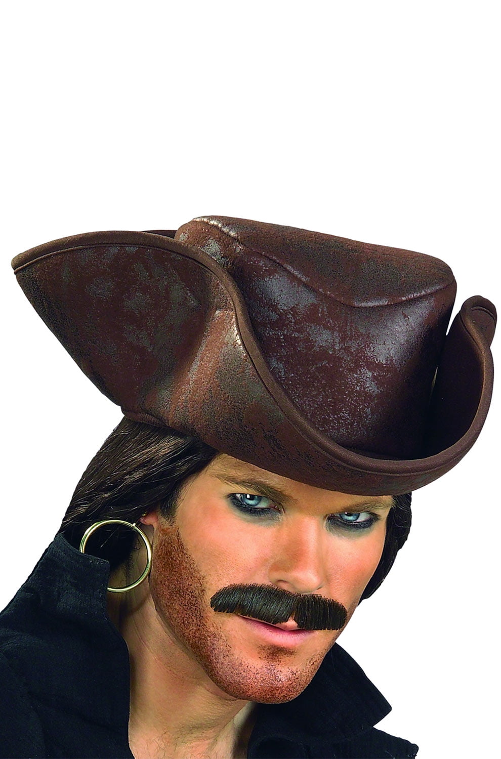 Caribbean Pirate Hat (Brown) - Walmart.com