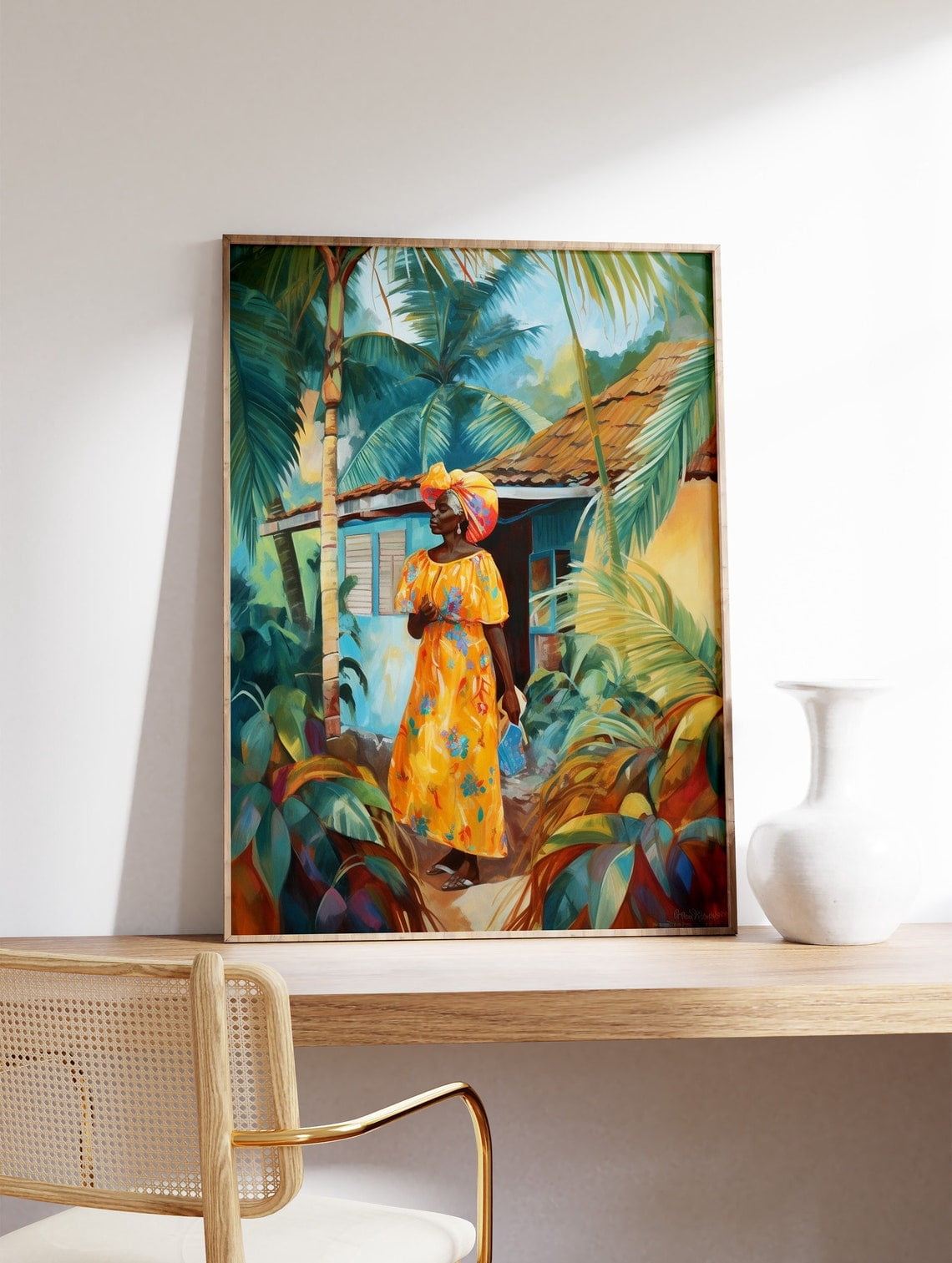 Caribbean Poster, Caribbean Wall Art, Tropical Decor, Jamaica Poster ...