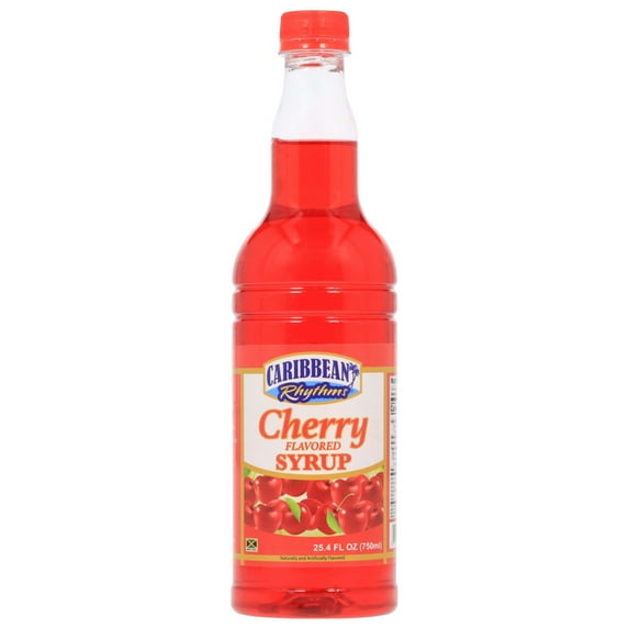 Caribbean Rhythms Cherry Flavored Syrup, 25.4 fl oz - Walmart.com