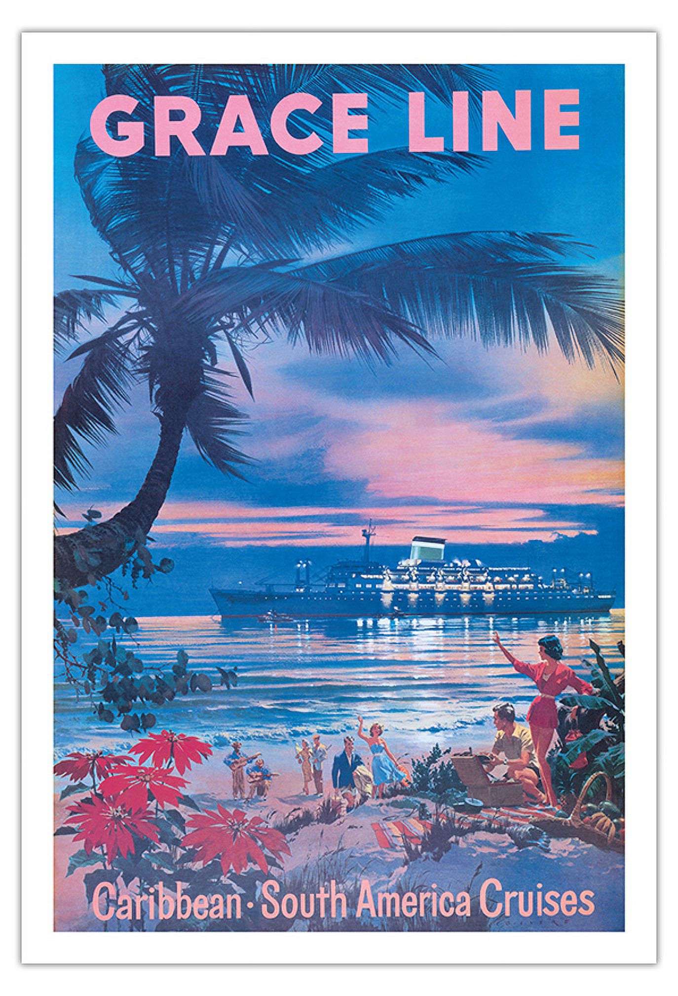Caribbean South America Cruises - Grace Line - Vintage Ocean Liner ...