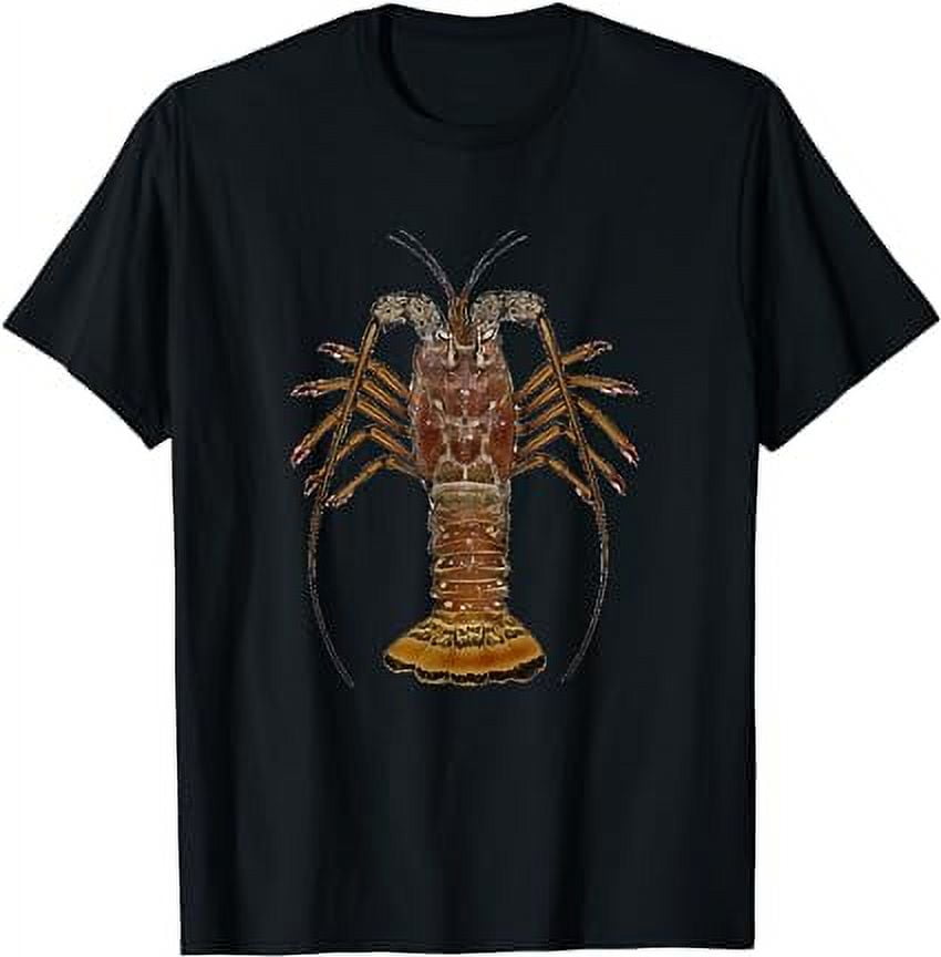 Caribbean Spiny Lobster Bahamas Shellfish Seafood T-Shirt - Walmart.com