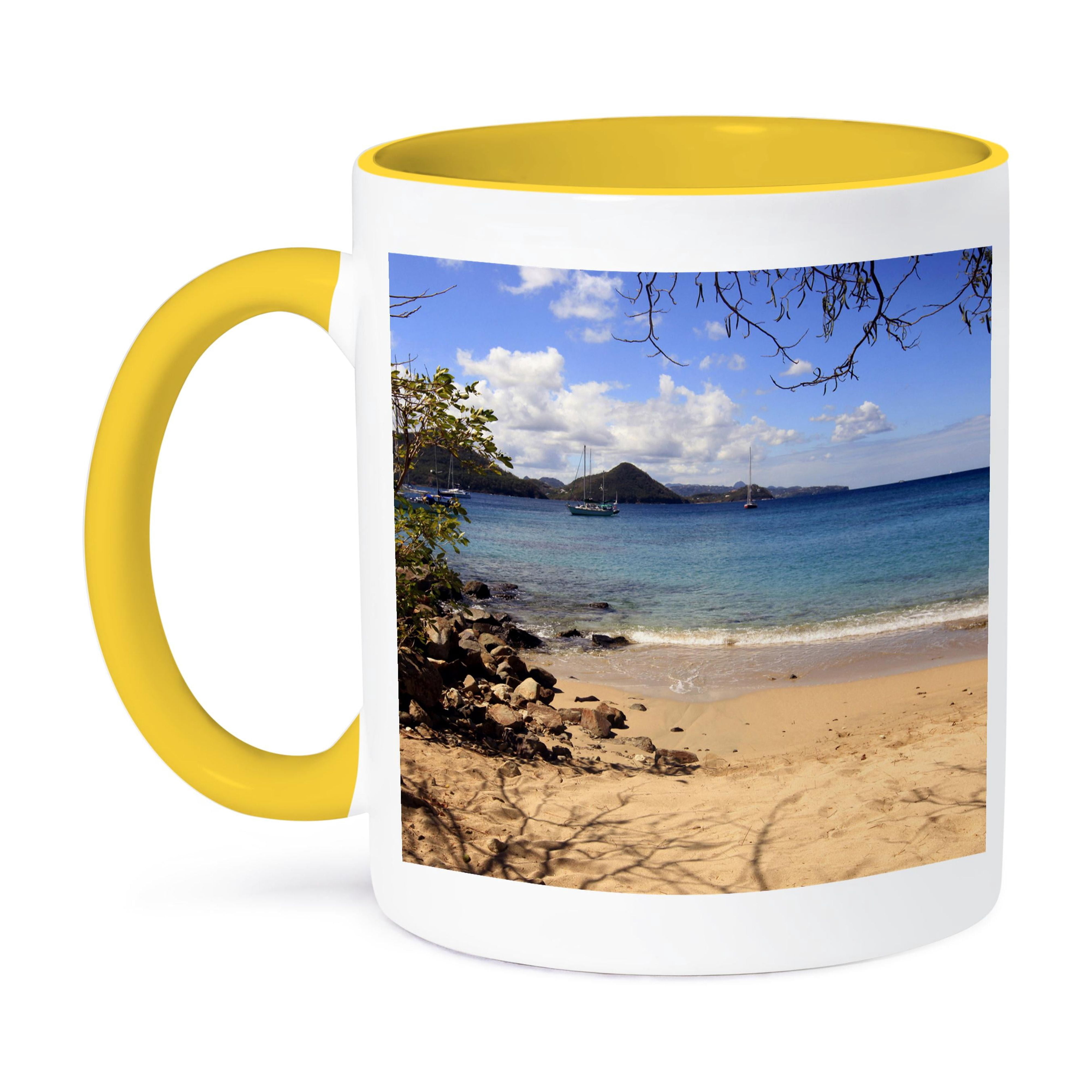 3dRose, Caribbean, St Lucia, Pigeon Island National Park beach - CA33 ...
