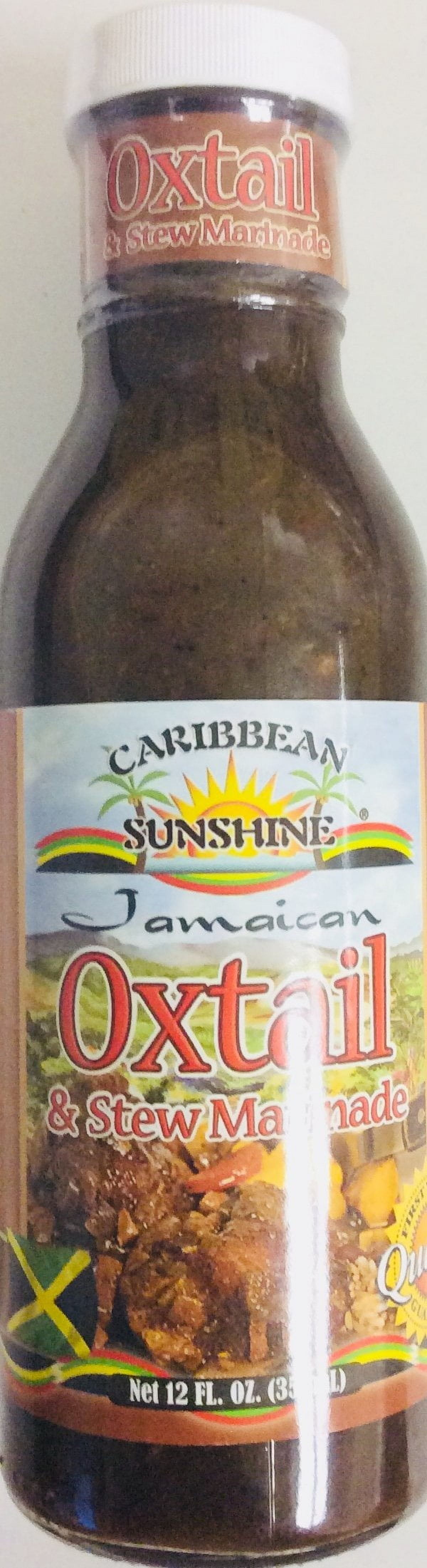Caribbean Sunshine Jamaican Oxtail YYF14 and Stew Marinade 12 Fl Oz ...