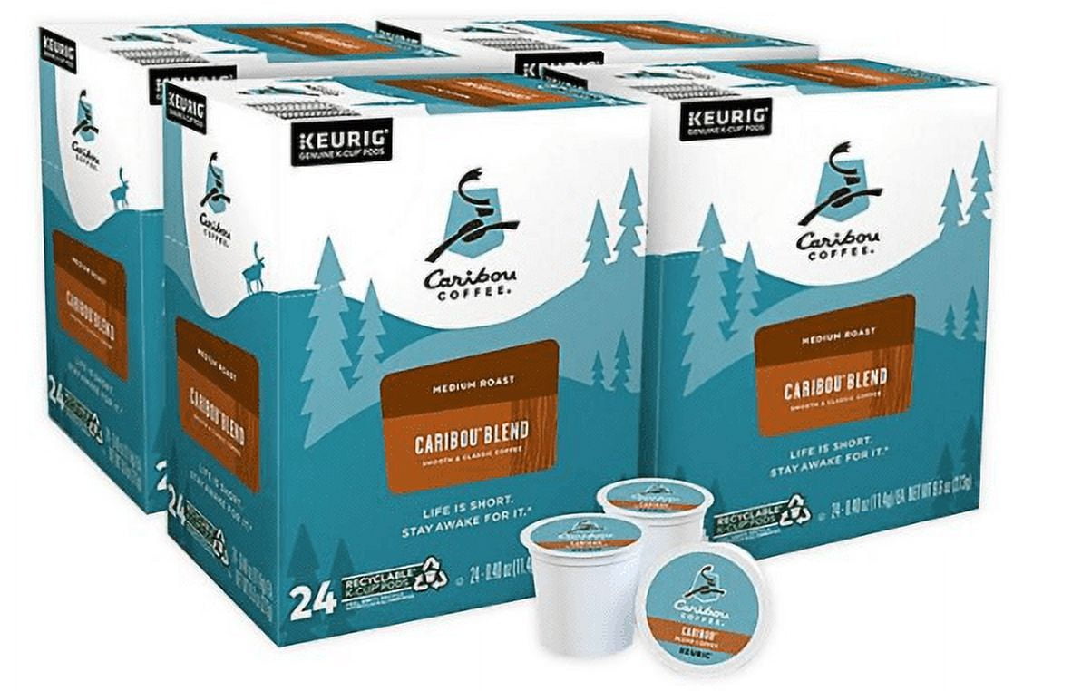 Caribou Coffee Caribou Blend Keurig K-Cup Pods 96-ct - Walmart.com
