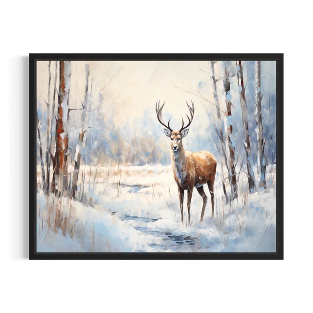 Caribou Fish Artic Animal Art Print Poster Wall Art Painting NO FRAMED ...