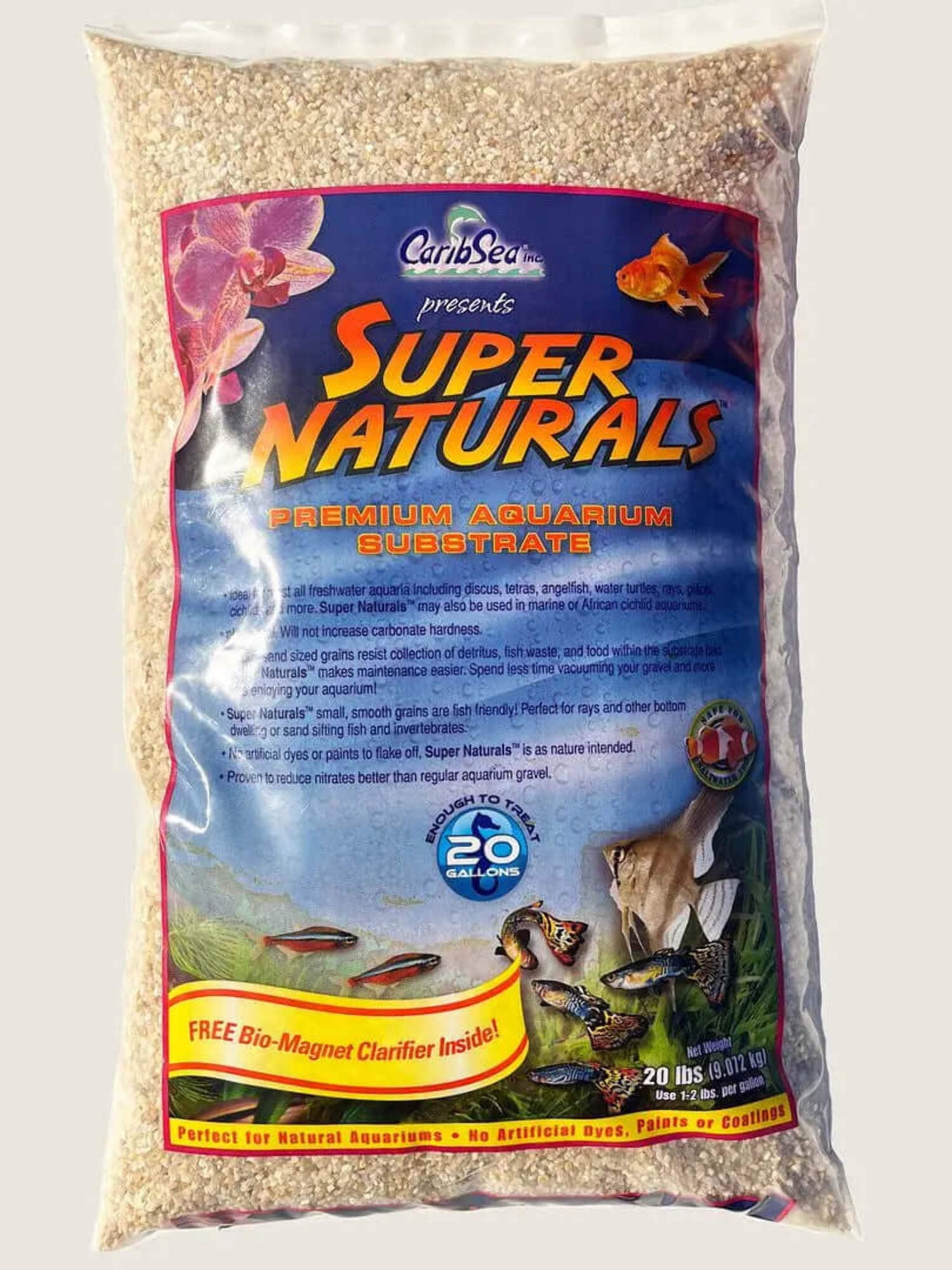 CaribSea Super Naturals - Carolina Creek 20 lbs - Walmart.com